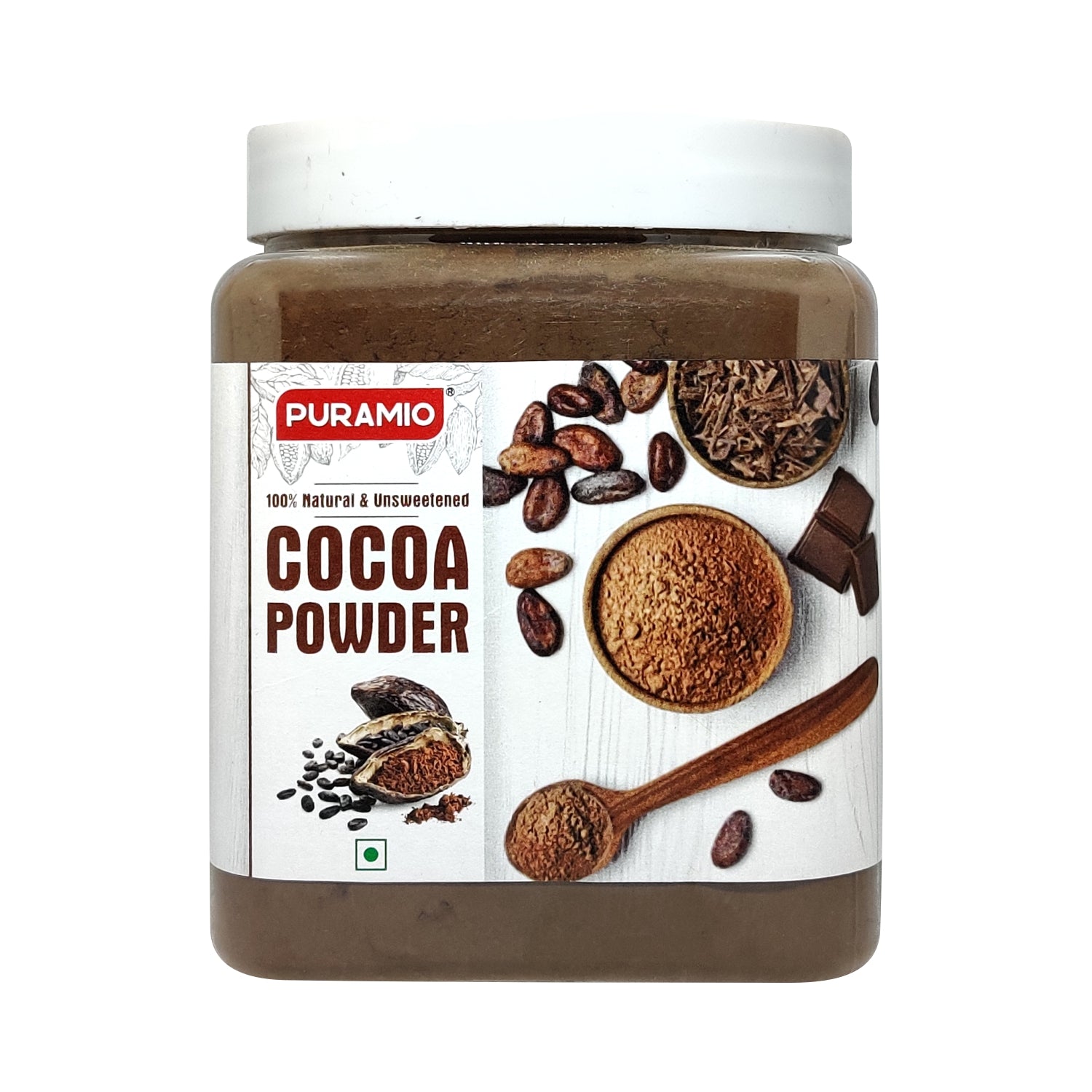 Puramio Cocoa Powder Light [Unsweetened] – PURAMIO